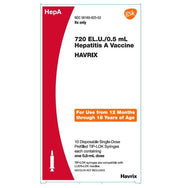 Hepatitis A Vaccine Prefilled Syringes Single-Dose TIP-LOK Syringes 72 ...