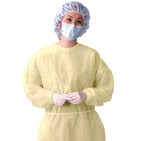 Isolation Gown Yellow with Full Back 50/case — Mountainside Medical ...