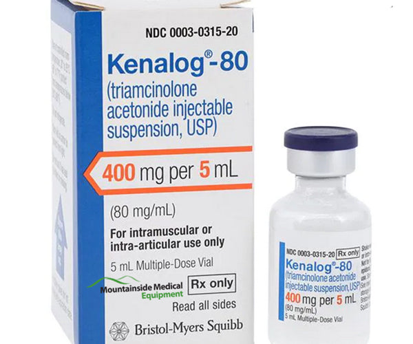 Kenalog 80 Injection Multiple-Dose Vial 5 mL — Mountainside Medical
