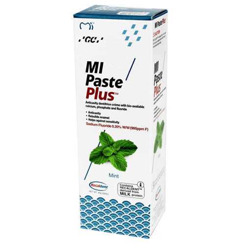 MI Paste Plus with Recaldent 40 Gram Mint — Mountainside Medical Equipment