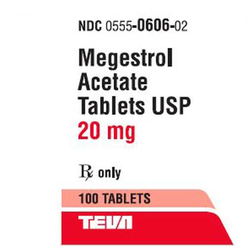 Megestrol Acetate 20 mg Tablets by Teva (RX) — Mountainside Medical ...