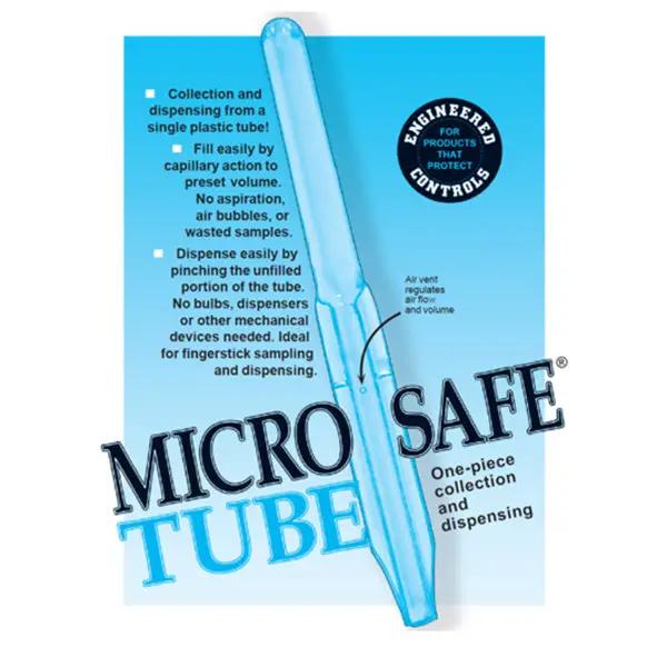 MicroSafe Plastic Capillary Tubes 15 ul, 50/bag — Mountainside Medical ...