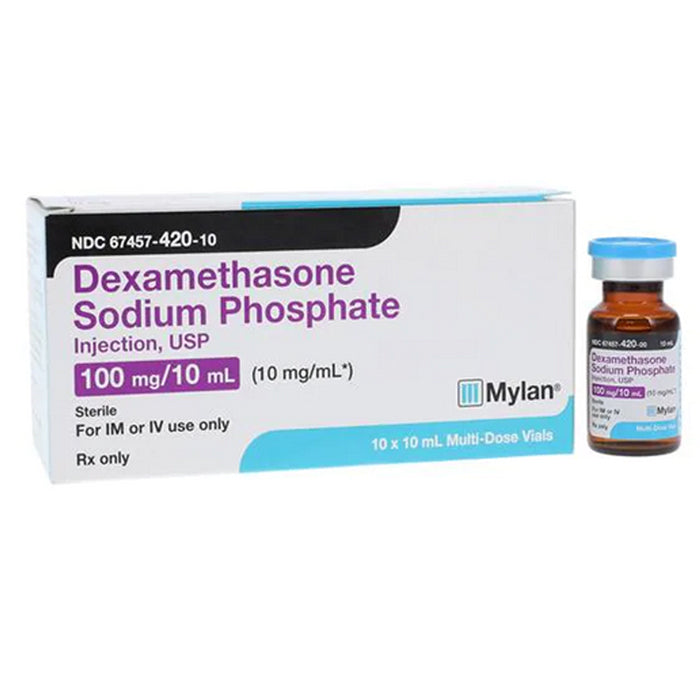 Dexamethasone Sodium Phosphate Injection Multi-Dose Vials 10 mL — Mountainside Medical Equipment