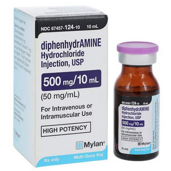 Diphenhydramine | Diphenhydramine Injections — Mountainside Medical Equipment