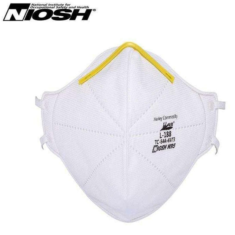 N95 Particulate Respirator Face Masks, 20/box (NIOSH Approved ...