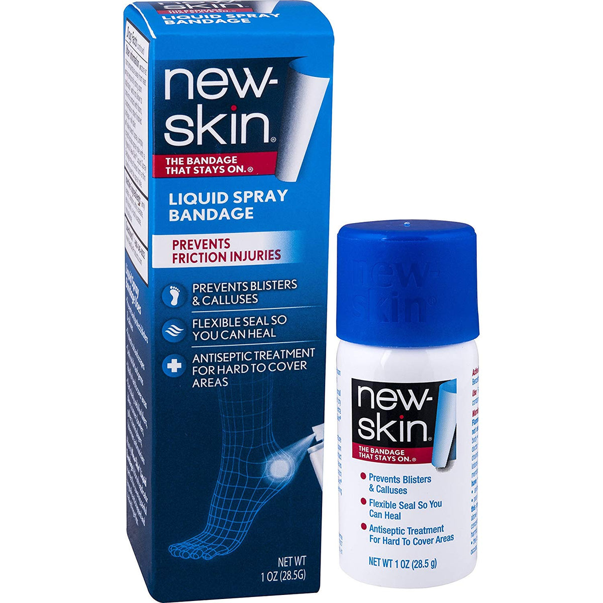 New Skin Liquid Spray Bandage Spray, 1 ounce — Mountainside Medical ...