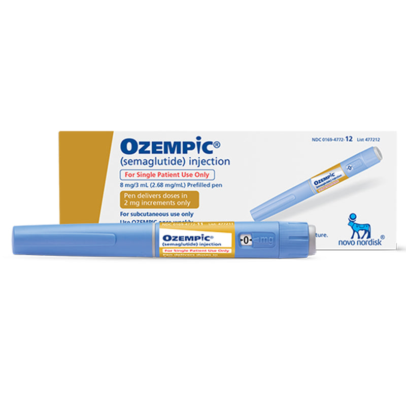 Ozempic (Semaglutide Injection) 2mg/0.75mL Single-Patient-Use Pen 3mL ...