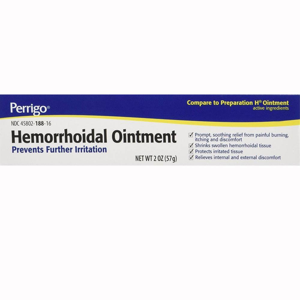 Perrigo Hemorrhoidal Ointment, Relieve Itching, Discomfort, Burning ...