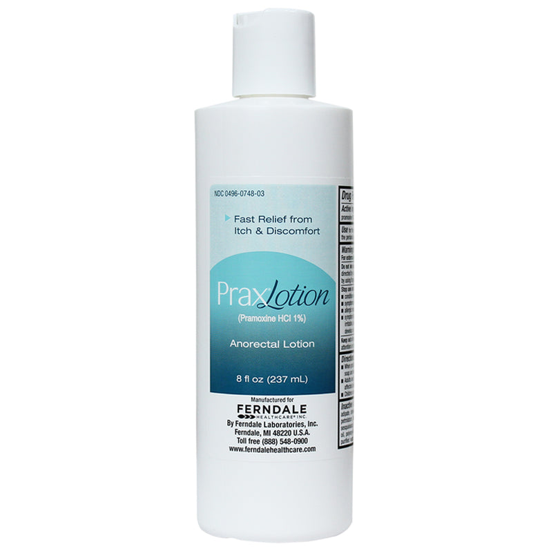 Prax Lotion (Pramoxine Lotion) for Itch & Dry Skin Relief ...