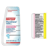 Prevident 5000 Sensitive Toothpaste - Colgate Pharmaceuticals ...