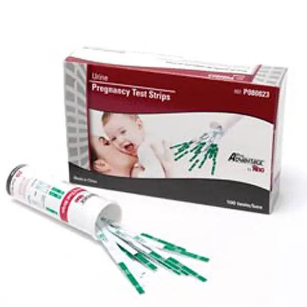 Pro Advantage Urine HCG Pregnancy Test Strips, 100 Count (20 Strips x ...