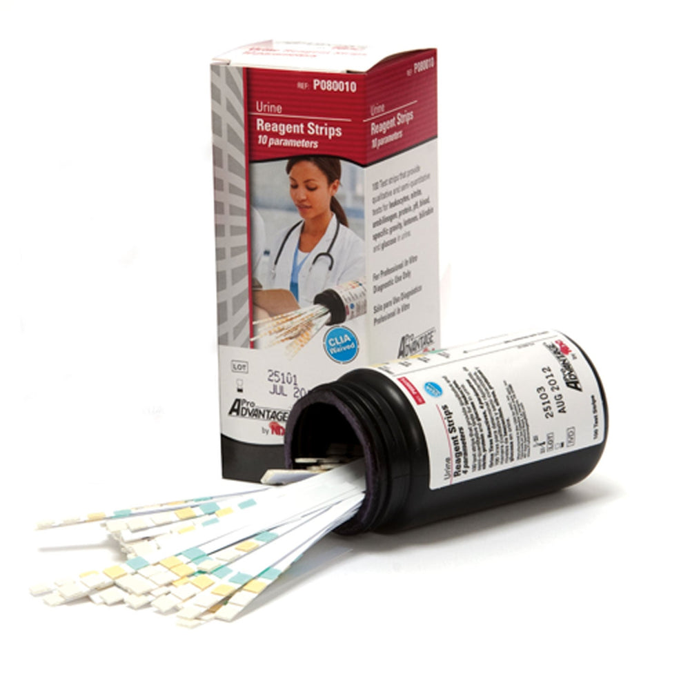 Urine Reagent Testing Strips - 10 SG Urine Test Strips | Mountainside ...