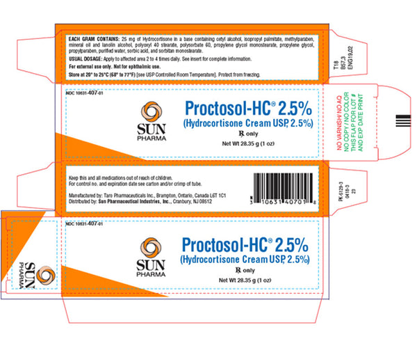 Proctosol HC 2.5% Rectal Cream - Hemorrhoid Relief & Care ...