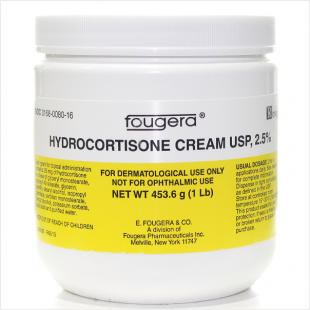 Hydrocortisone Cream 1% Anti-Itch 454 gram Jar (1 Pound) — Mountainside Medical Equipment