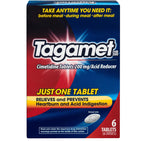 Tagamet Acid Reducer HeartBurn Relief 200 mg Tablets 6 Count ...