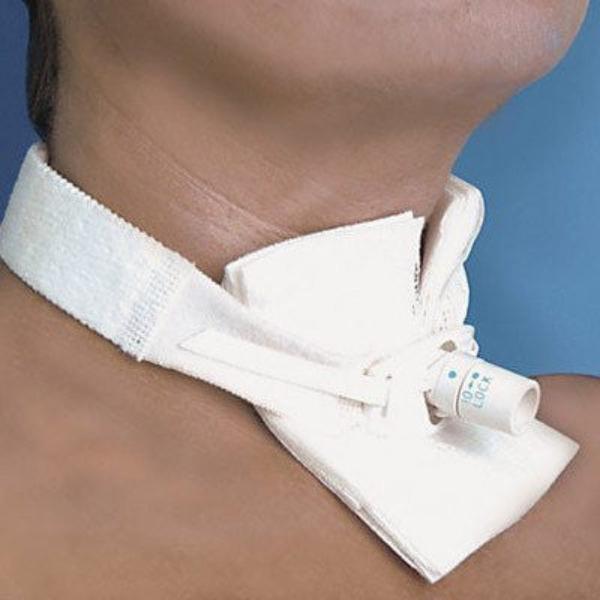 Tracheostomy Trach Tube Holder with Hook and Look Fastener ...