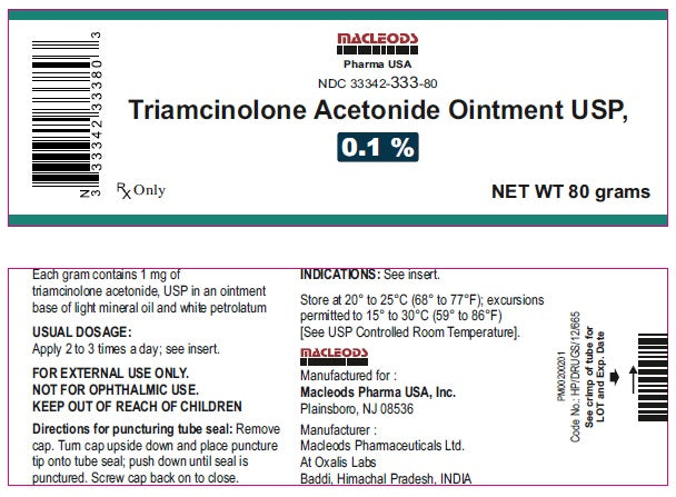 Buy Triamcinolone Acetonide 0.1% Topical Ointment 80 Gram ...