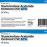 Triamcinolone Acetonide Ointment 0.1% 80 Gram Tube — Mountainside Medical