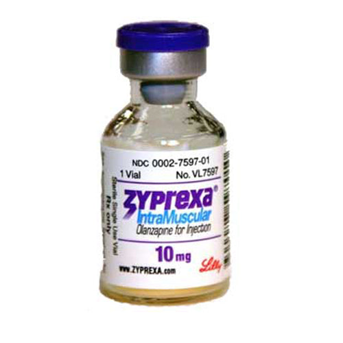 Zyprexa Olanzapine for Injection 10mg Vial (Rx) — Mountainside Medical ...