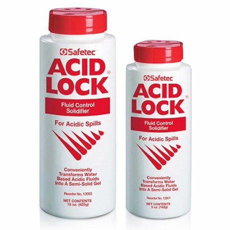 Acid Lock Solidifier Spill Containment Powder 15oz, Safetec ...