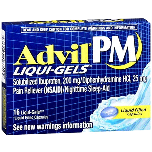 Advil Cold And Sinus Nighttime