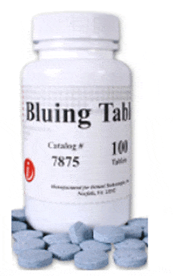 Alere Drug Test Bluing Tablets 100/bottle — Mountainside Medical Equipment
