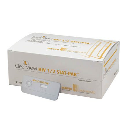 Rapid Clearview HIV1 HIV2 Test Kit — Mountainside Medical Equipment