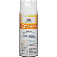 Clorox Citrace Hospital Disinfectant & Deodorizer Spray Citrus 14 oz ...