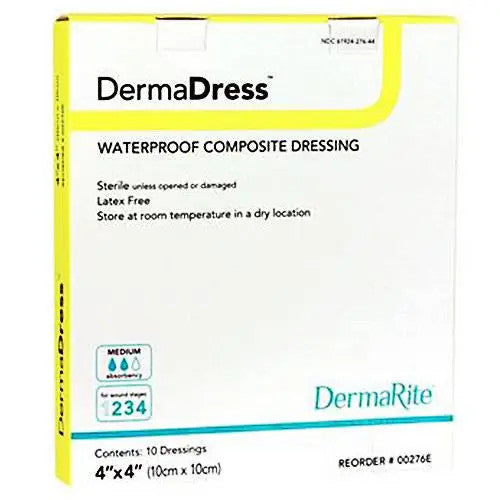 DermaDress Waterproof Composite Dressing — Mountainside Medical Equipment