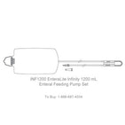 EnteraLite Infinity 1200mL Enteral Pump Delivery Set — Mountainside Medical
