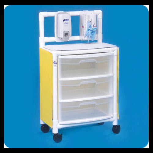 Isolation Station Mobile Cart — Mountainside Medical Equipment