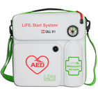 LIFE StartSystem Portable Emergency Oxygen Tank with Wall Mount Case ...