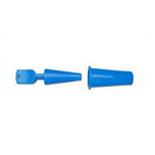 Blue Catheter Plug with Drain Tube Cover — Mountainside Medical