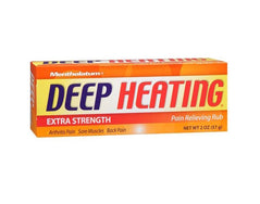 Mentholatum Deep Heating Pain Relief Muscle Rub, 2 oz — Mountainside ...