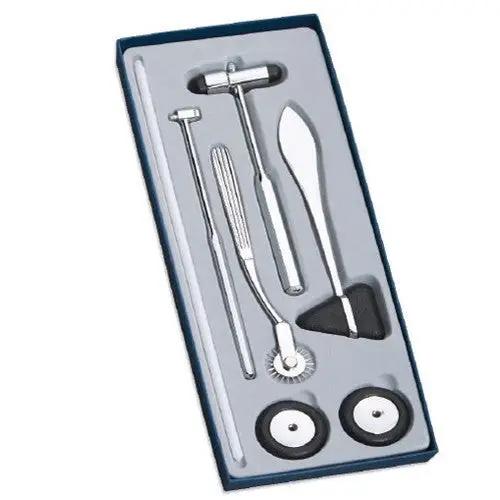 5 Piece Neurological Hammer Set with Case — Mountainside Medical Equipment