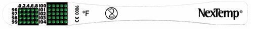 NexTemp Oral Disposable Thermometers 96 to 104 °F, 100/Box ...