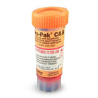 Para-Pak CS Stool Transport Vials Containing C & S Medium, 20/Box ...