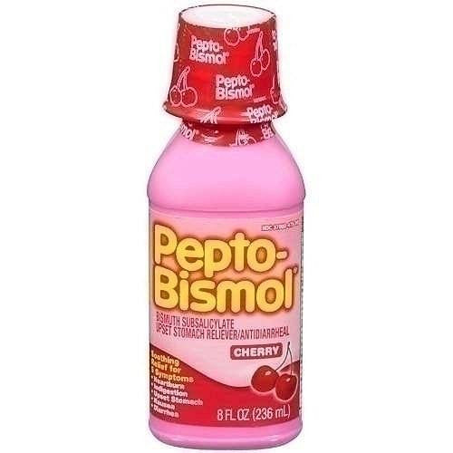 Pepto Bismol Cherry Flavored Liquid 8 oz — Mountainside Medical Equipment