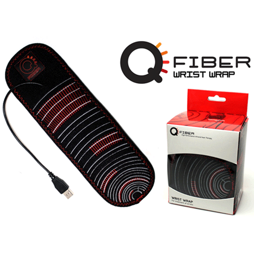 Qfiber Infrared Heat Therapy Wrist Wrap — Mountainside Medical Equipment
