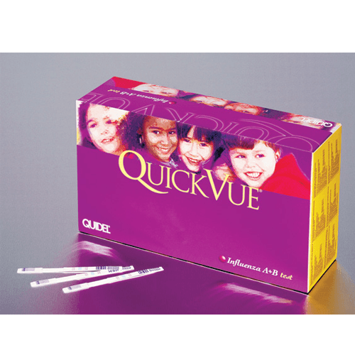 Quidel Quickvue Influenza A+B Tests 25/Box — Mountainside Medical Equipment