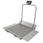 Digital Fold-Up Wheelchair Dual Ramp Scale — Mountainside Medical