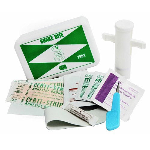 Snake Bite Kit with Venom Suction Extractor — Mountainside Medical ...