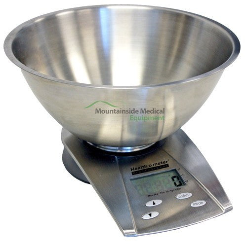 Stainless Steel Digital Bowl Scale — Mountainside Medical Equipment