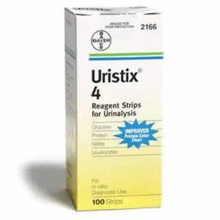Uristix 4 Reagent Strips For Urinalysis 100/Bottle — Mountainside ...